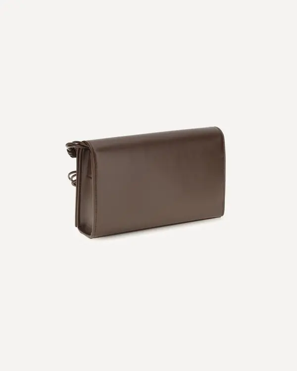 JIL SANDER Tangle Wallet With Shoulder Strap