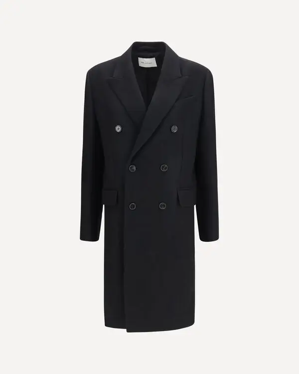 AMI Paris Double-breasted Wool Coat