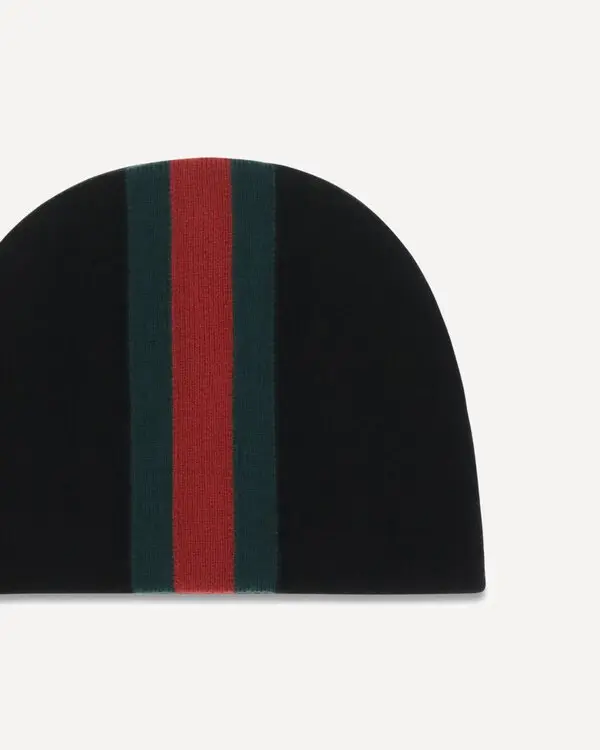 Gucci Web Tripe Beanie