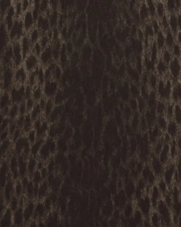 Gucci Leopard-print Wool Scarf With Monogram