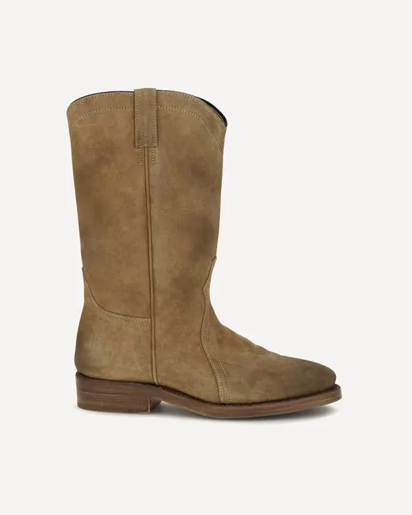 JIL SANDER Bruce Suede Ankle Boots