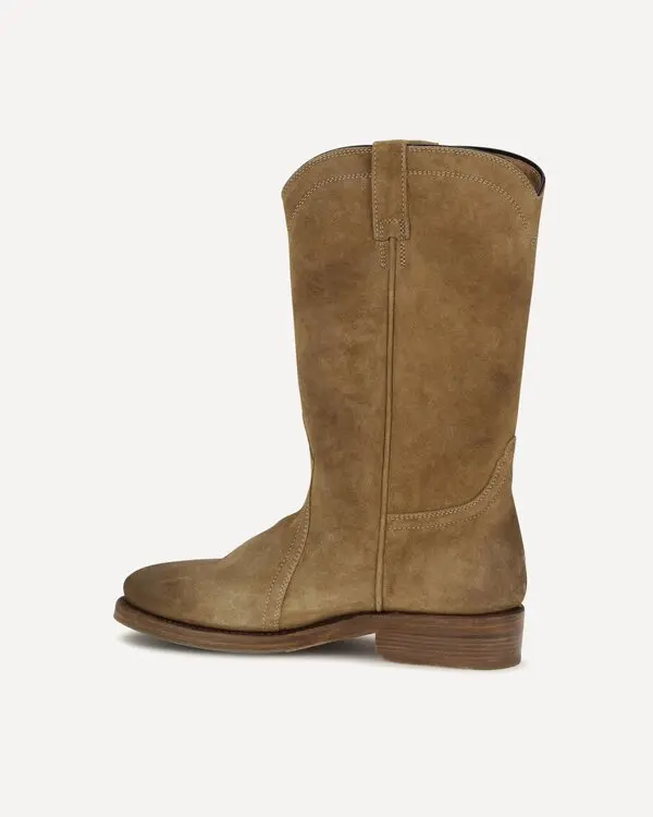 JIL SANDER Bruce Suede Ankle Boots