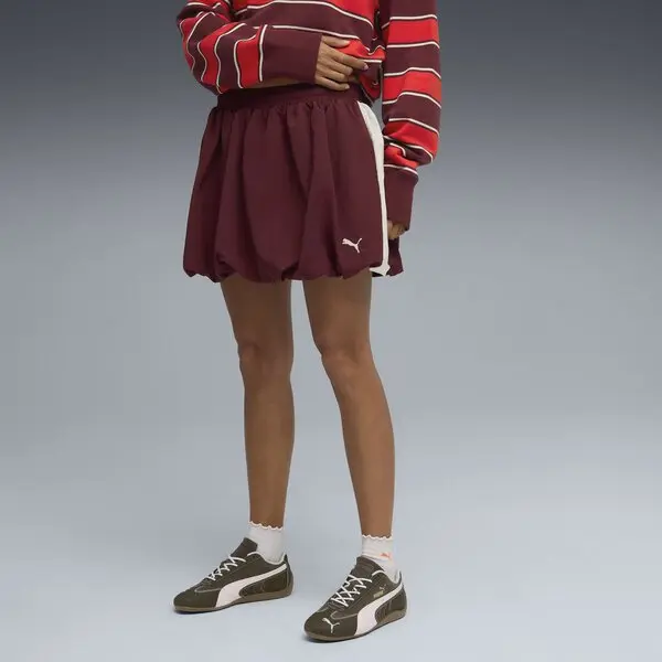 PUMA T7 Balloon Skirt - Red