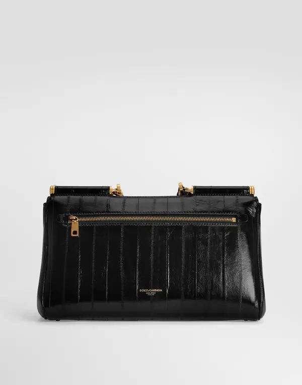 Dolce & Gabbana Medium My Sicily Eel Handbag