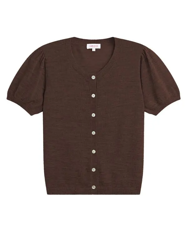 Goldie LeWinter Mirabel Cardigan - Coffee