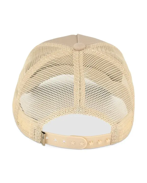 Vintage Havana Pearl Star Rope Trucker Hat