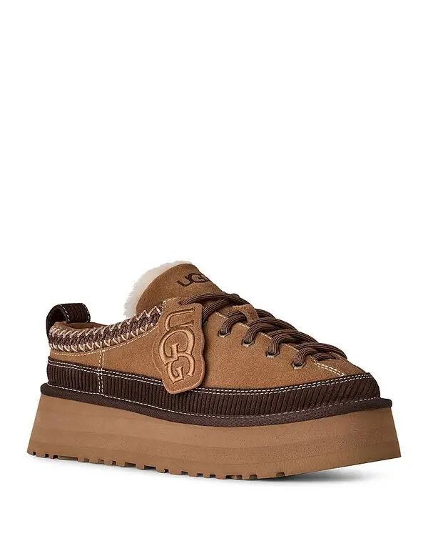 UGG Heritage Lace-up Shearling Lined Slippers