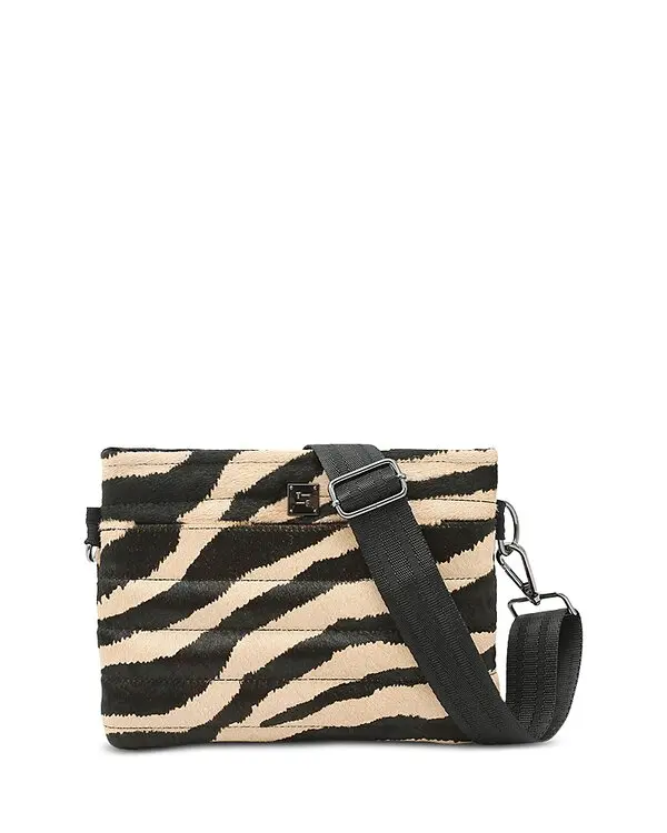 THINK ROYLN Bum Bag 2.0 Small Animal Print Leather Crossbody - Zebra