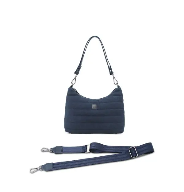 THINK ROYLN Heartbreaker Medium Quilted Suede Shoulder Bag