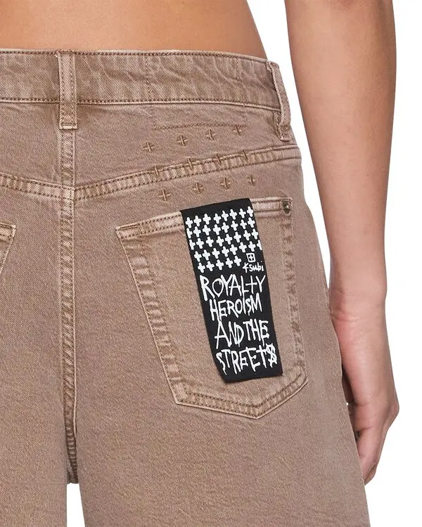 Ksubi Uptown Cotton Blend Shorts