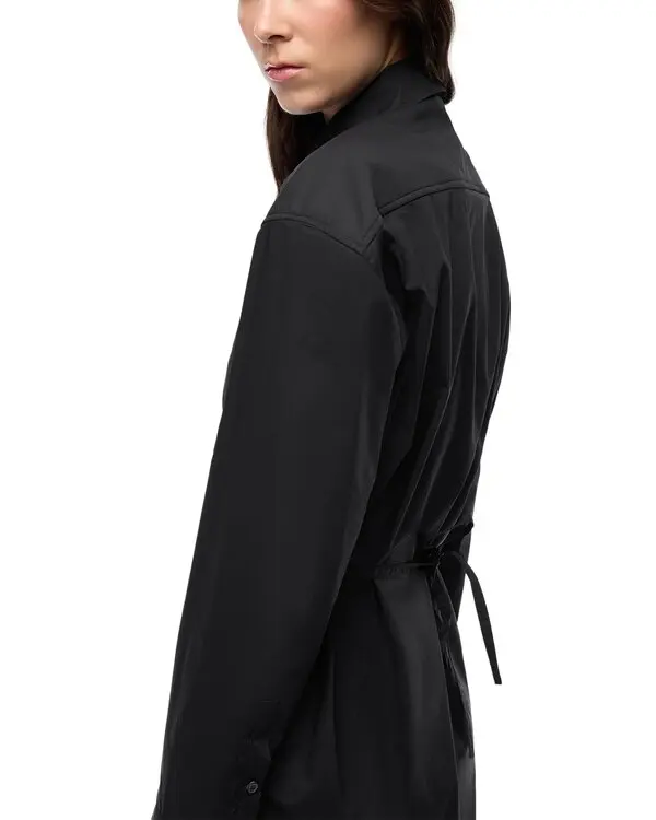 Pinko Maggiolino Ruched Drawstring Shirt - Black