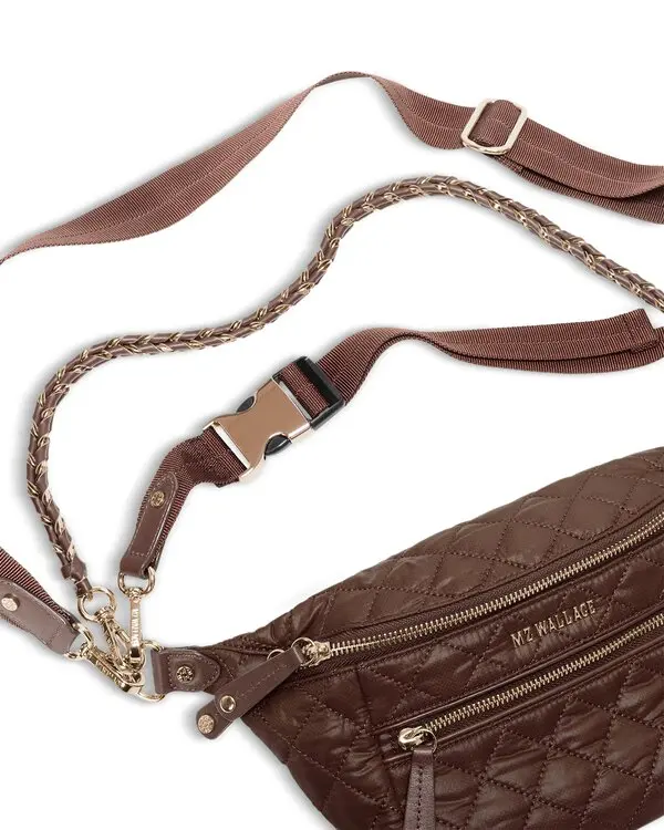 Mz Wallace Crosby Small Sling Bag - Walnut