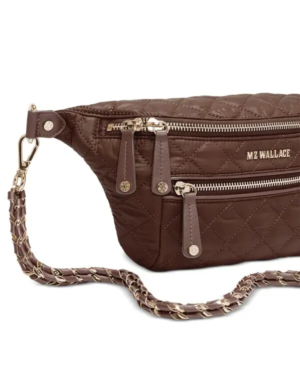 Mz Wallace Crosby Small Sling Bag - Walnut