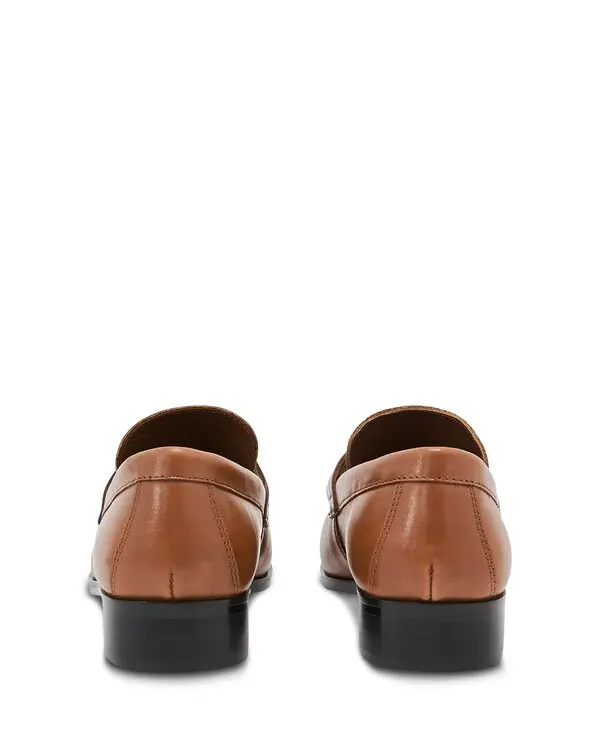 REISS Kallie Leather & Suede Penny Loafers