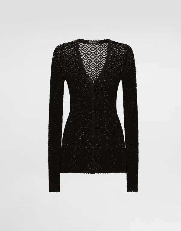 Dolce & Gabbana Lace Cardigan - Black