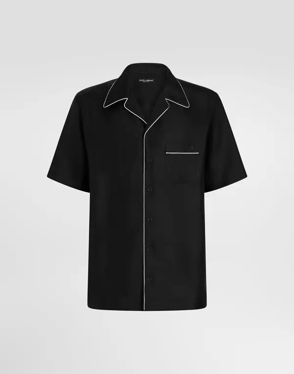 Dolce & Gabbana Hawaii Silk Twill Shirt