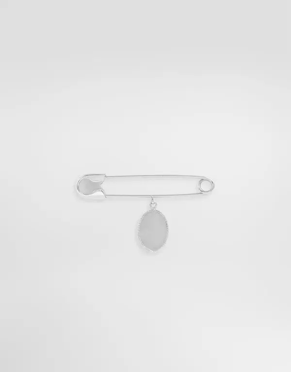 Dolce & Gabbana Safety Pin With Charm