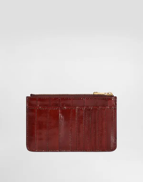 Dolce & Gabbana Eel Card Holder
