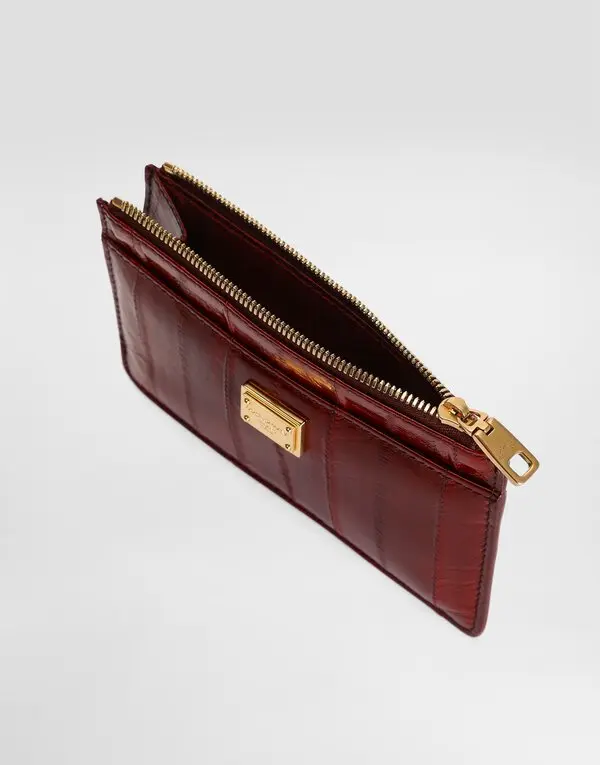 Dolce & Gabbana Eel Card Holder