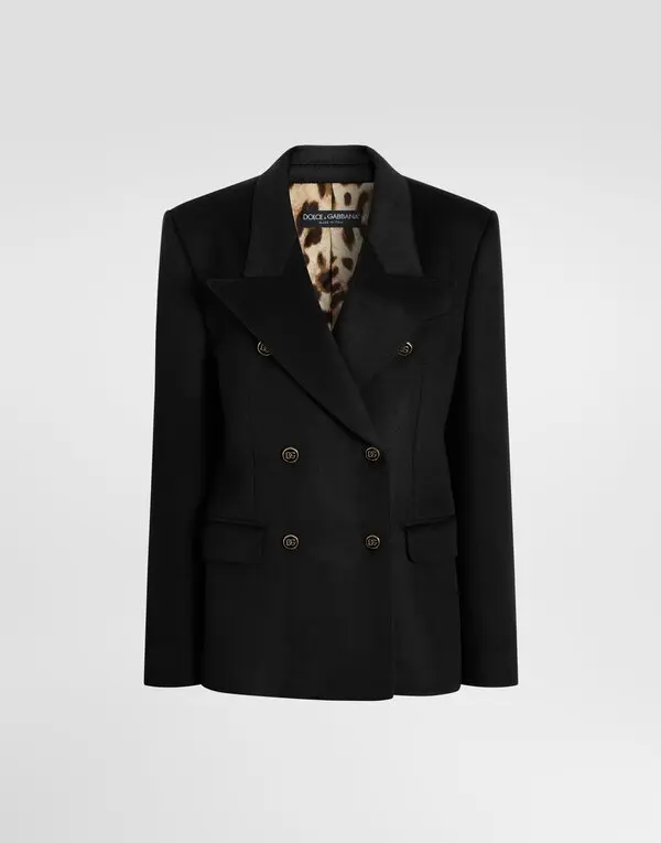 Dolce & Gabbana Linda Double-breasted Cashmere Jacket