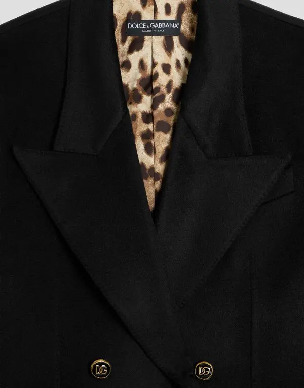 Dolce & Gabbana Linda Double-breasted Cashmere Jacket