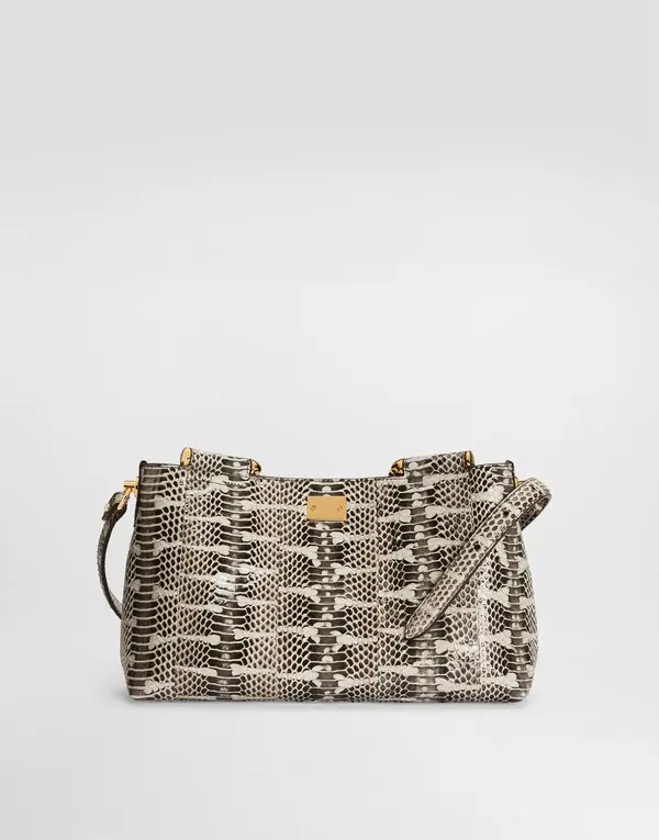 Dolce & Gabbana Medium Vittoria Shoulder And Crossbody Bag In Elaphe