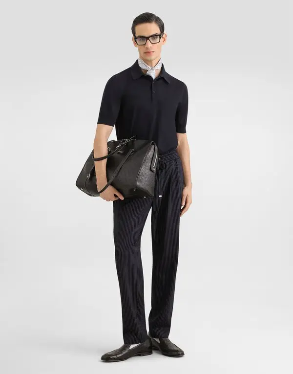 Dolce & Gabbana Cashmere Polo Shirt
