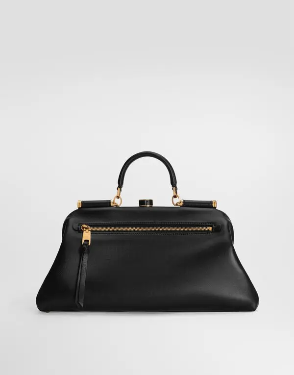 Dolce & Gabbana Large Grandma Handbag In Plongé Nappa Leather