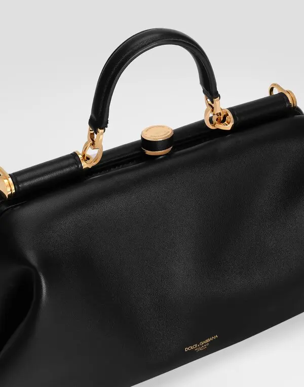 Dolce & Gabbana Large Grandma Handbag In Plongé Nappa Leather