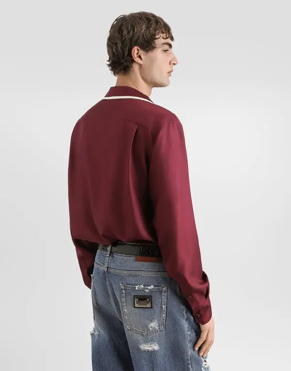 Dolce & Gabbana Vanity Silk Twill Shirt
