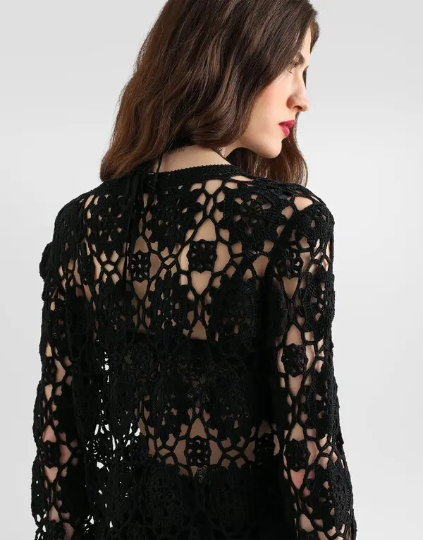 Dolce & Gabbana Crochet-knit Cardigan