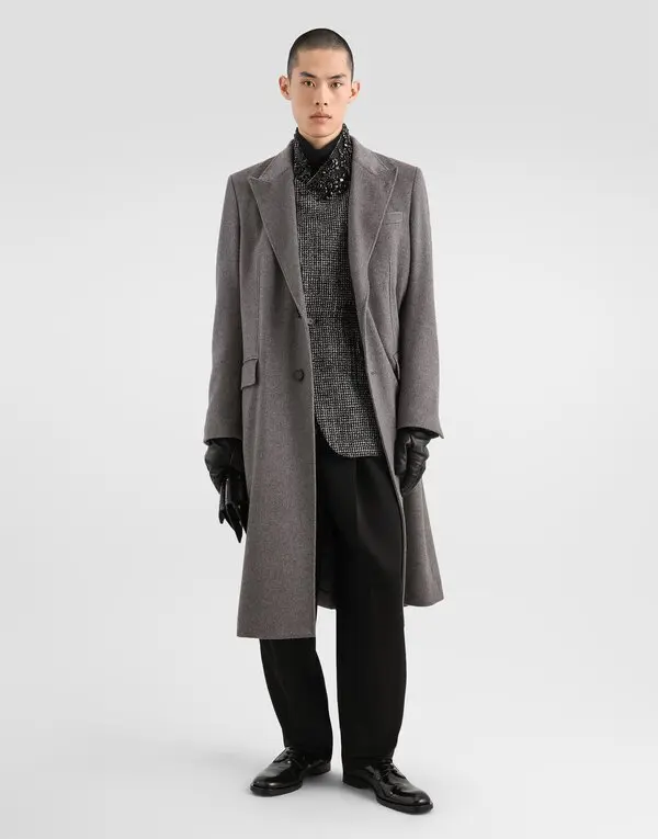 Dolce & Gabbana Double-breasted Cashmere Coat