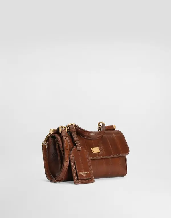 Dolce & Gabbana Mini My Sicily Eel Handbag