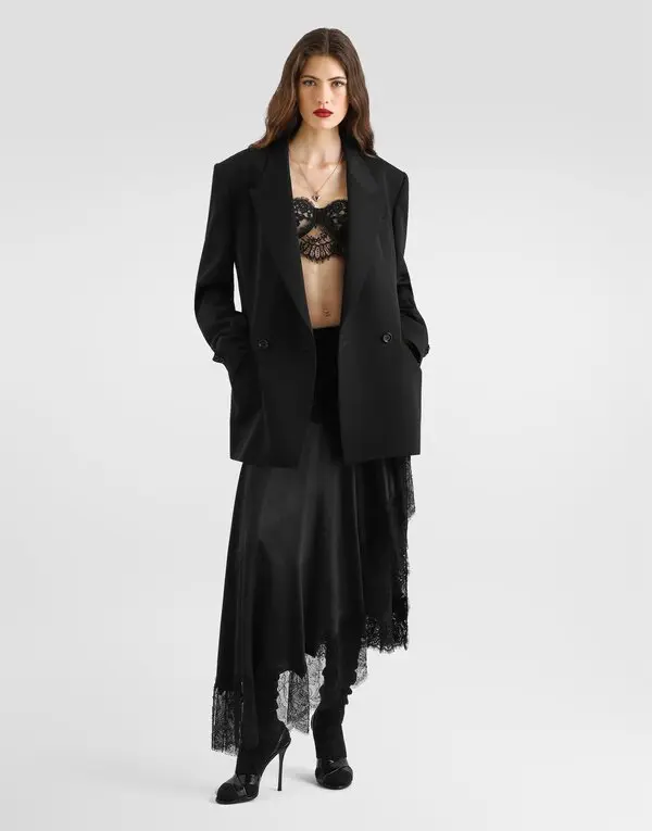 Dolce & Gabbana Satin Skirt