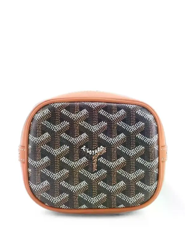 Goyard Petit Flot Coated Canvas Mini Bucket Bag