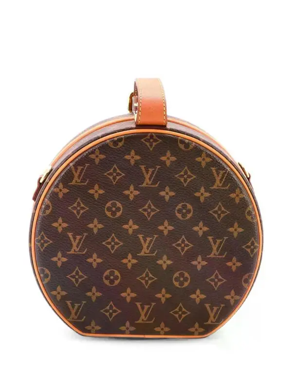 LOUIS VUITTON Petite Boite Chapeau Bag Monogram Canvas Crossbody Bag