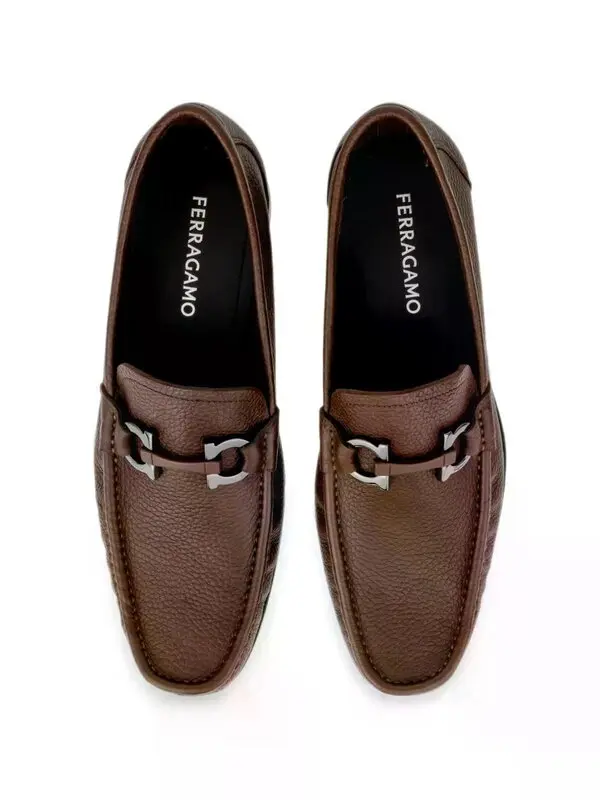 FERRAGAMO Gancini Ornament Loafers
