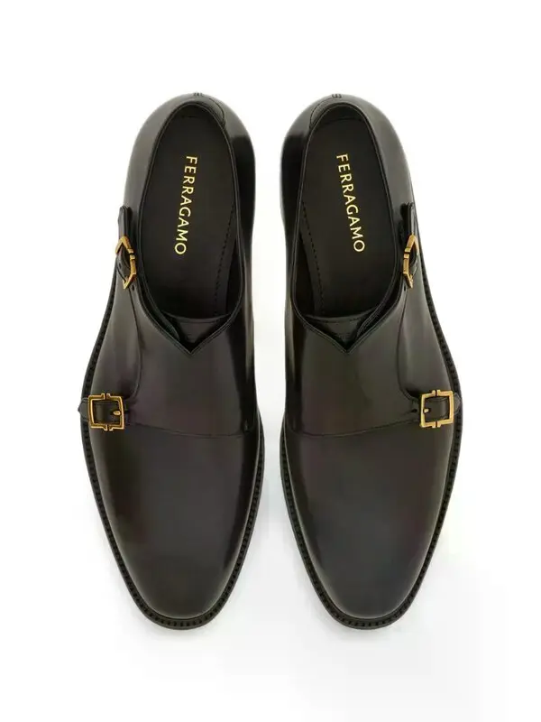 FERRAGAMO Double Monkstrap Loafers