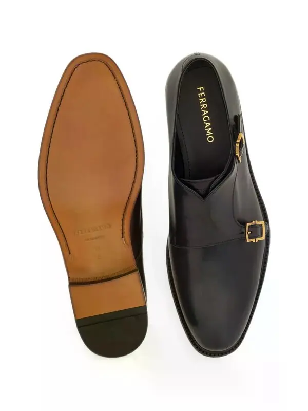 FERRAGAMO Double Monkstrap Loafers