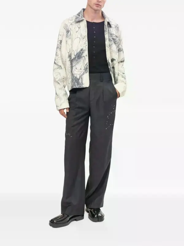 DOMREBEL Drawings Sketch-print Jacket
