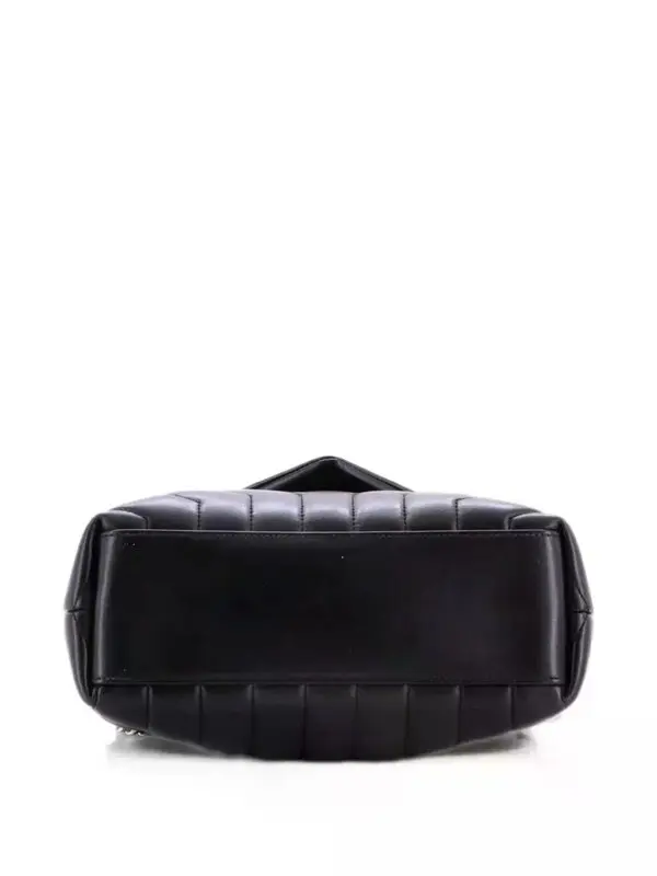 Saint Laurent Loulou Matelasse Chevron Leather Small Shoulder Bag