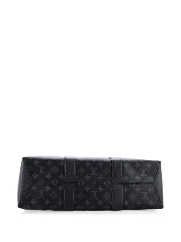 LOUIS VUITTON Weekend Nm Monogram Taigarama Tote Bag