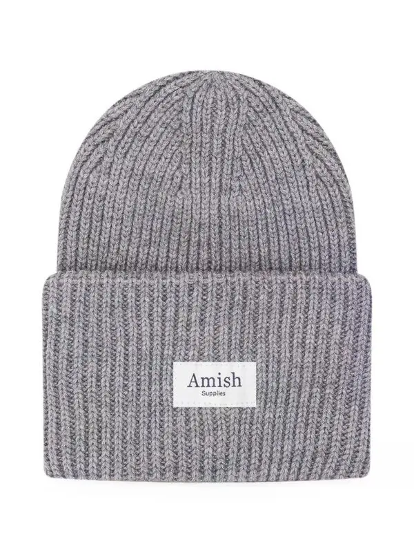 AMISH SUPPLIES Ribbed-knit Beanie Hat