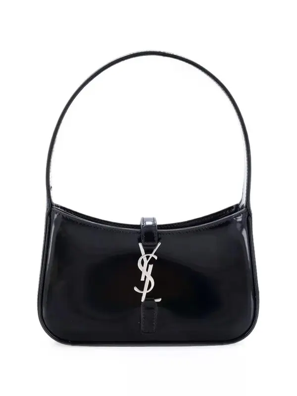 Saint Laurent Le 5 A 7 Patent Mini Hobo Bag