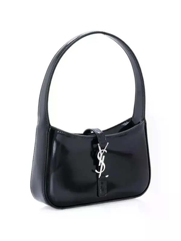Saint Laurent Le 5 A 7 Patent Mini Hobo Bag
