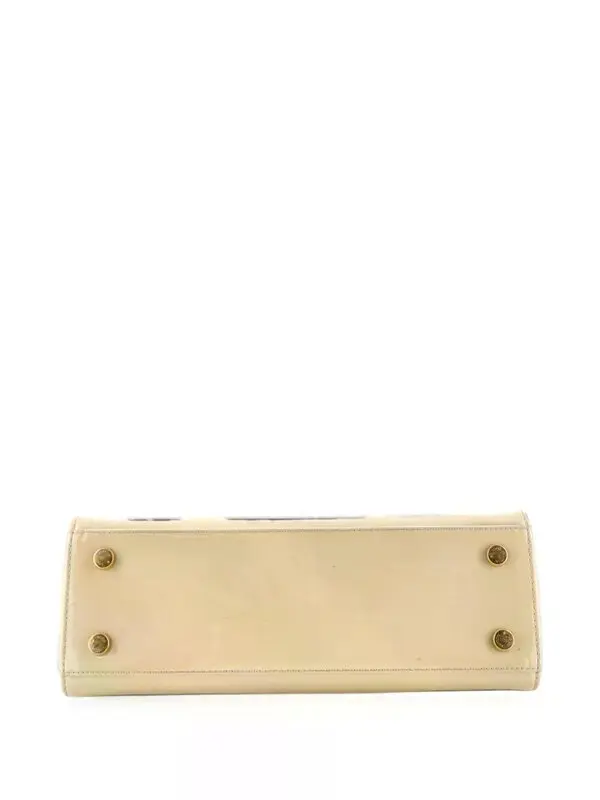 LOUIS VUITTON Brea Handbag Monogram Vernis Mm Satchel - Neutrals