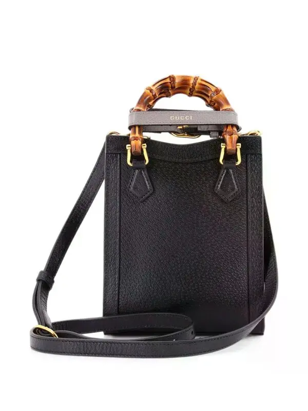 Gucci Diana Vertical Tote Leather Mini Satchel