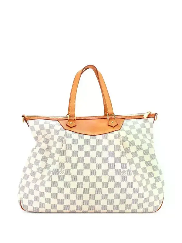 LOUIS VUITTON Siracusa Handbag Damier Gm Shoulder Bag - Neutrals