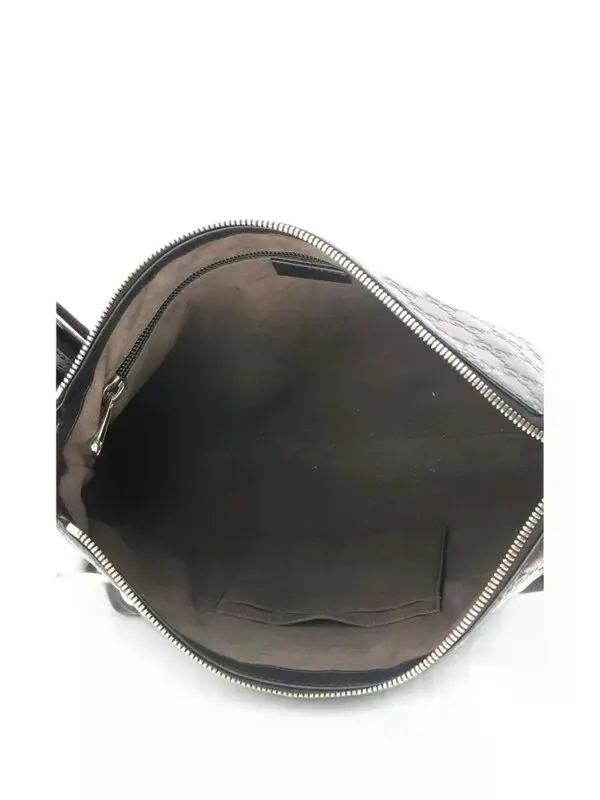 Gucci Signature Zip Messenger Bag Guccissima Leather Medium Crossbody Bag