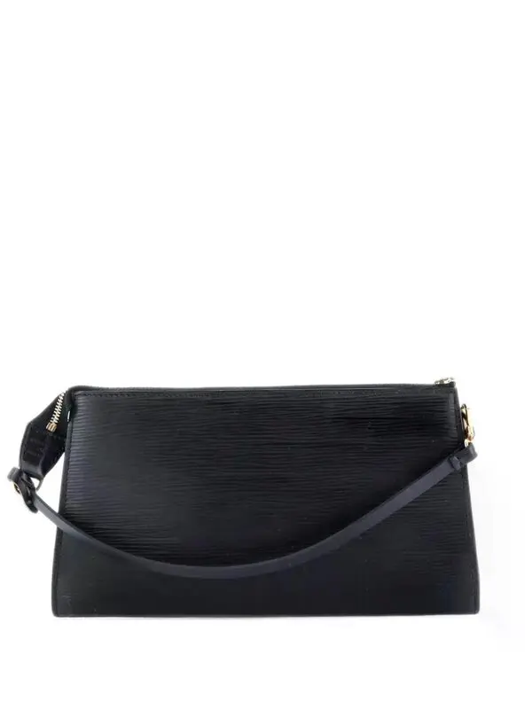 LOUIS VUITTON Pochette Accessoires Epi Leather Clutch Bag
